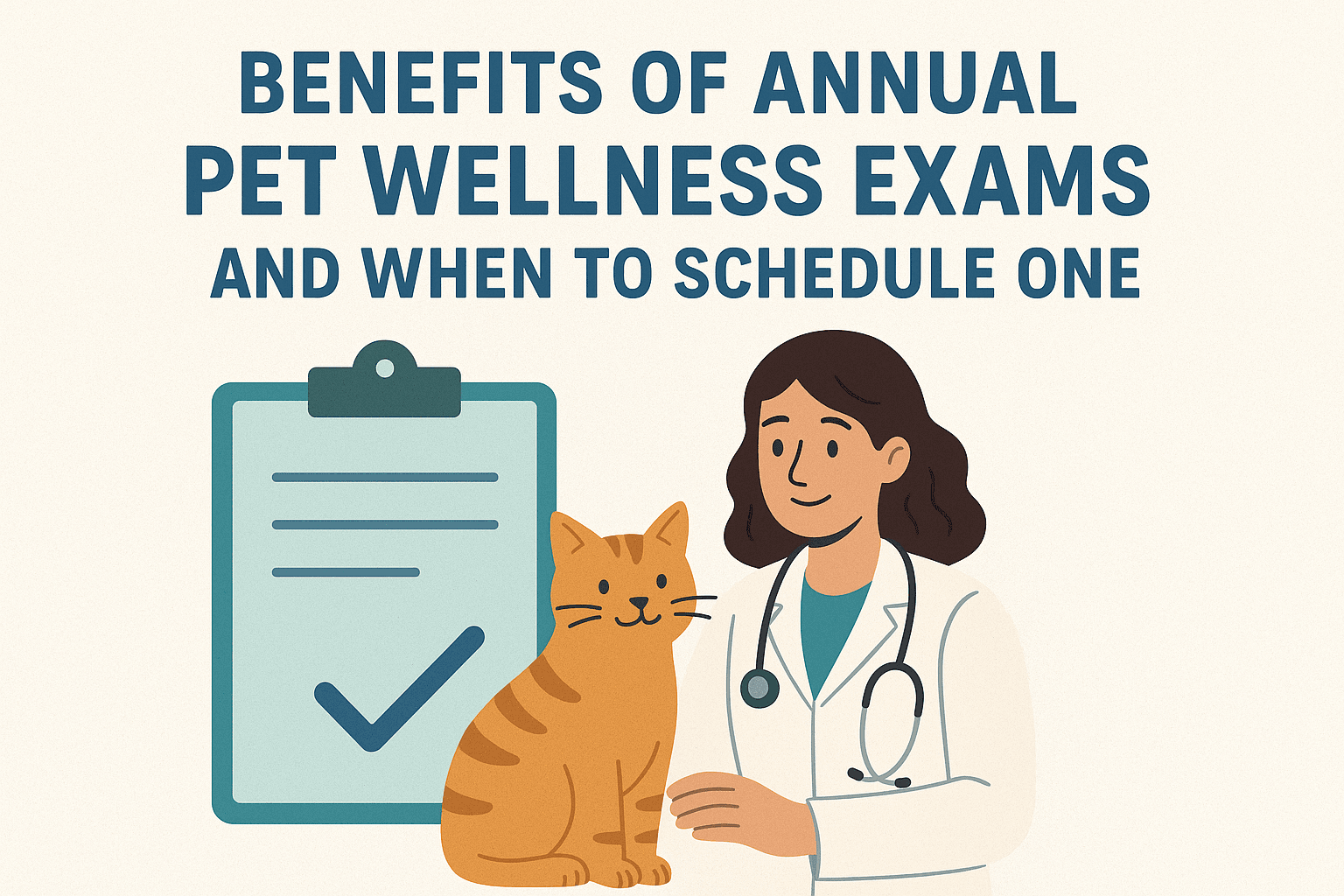 Benefits Of Annual Pet Wellness Exams & When To Book